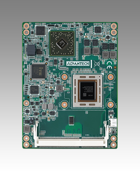 SOM-5893 - 第二代 AMD 嵌入式 R系列APU，COM Express Basic 模块 - 研华